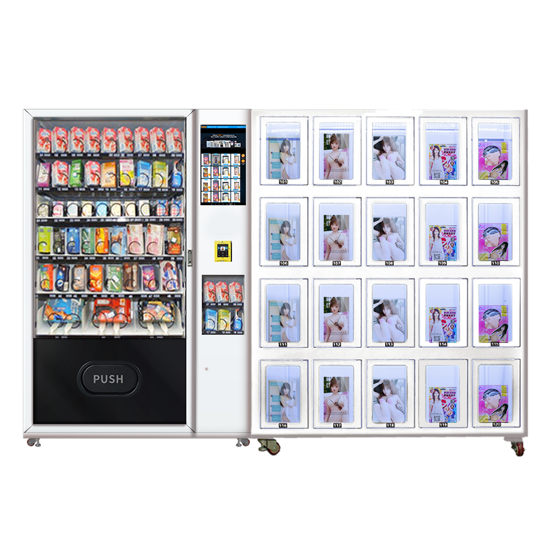 adult product sex toy vending machine in self service store